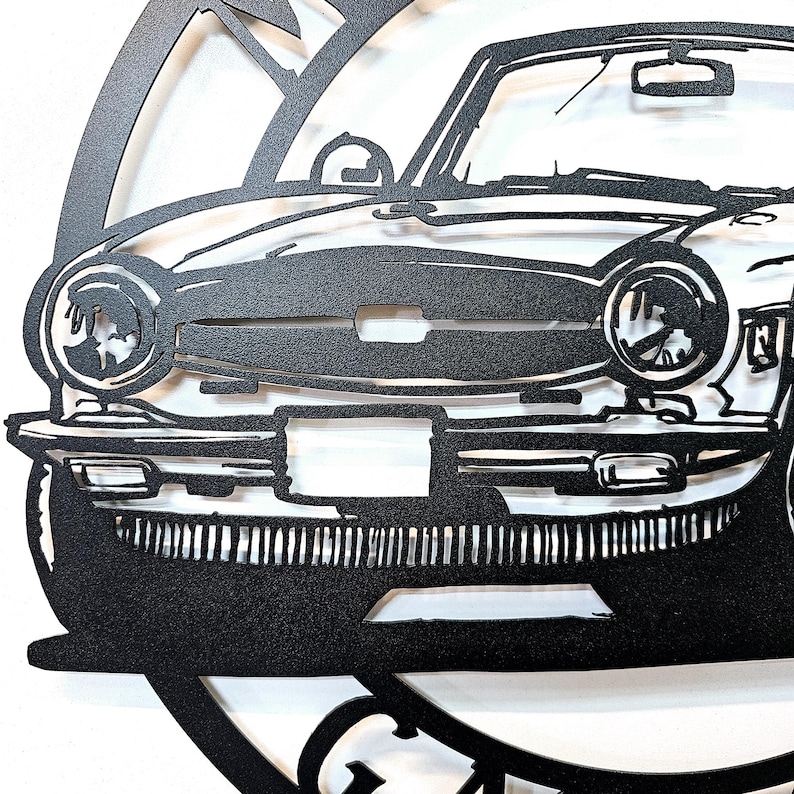 Triumph TR6 Metal Garage Sign: Personalized Car Wall Art - Etsy