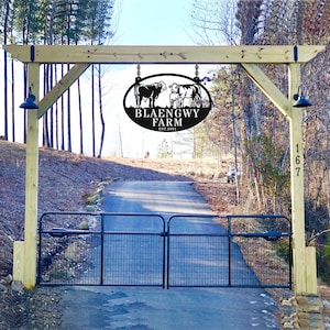 Personalized Simmental Farm Sign, Personalized Farm Sign, Simmental Cow ...