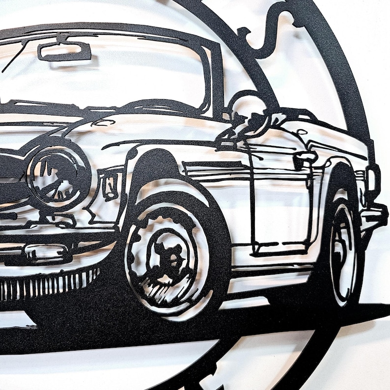 Triumph TR6 Metal Garage Sign: Personalized Car Wall Art - Etsy