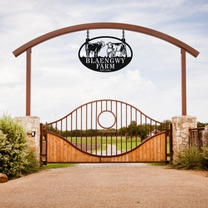 Personalized Simmental Farm Sign, Personalized Farm Sign, Simmental Cow ...