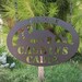 Outdoor Monogram Sign Acres Sign Farm Sign Metal Sign - Etsy