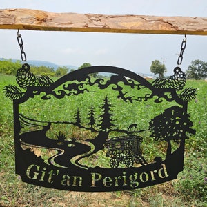 Personalized Cattle Farm Sign, Metal Sign Personalized, Metal Sign ...