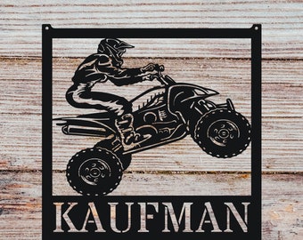 Custom Atv Metal Sign - Etsy
