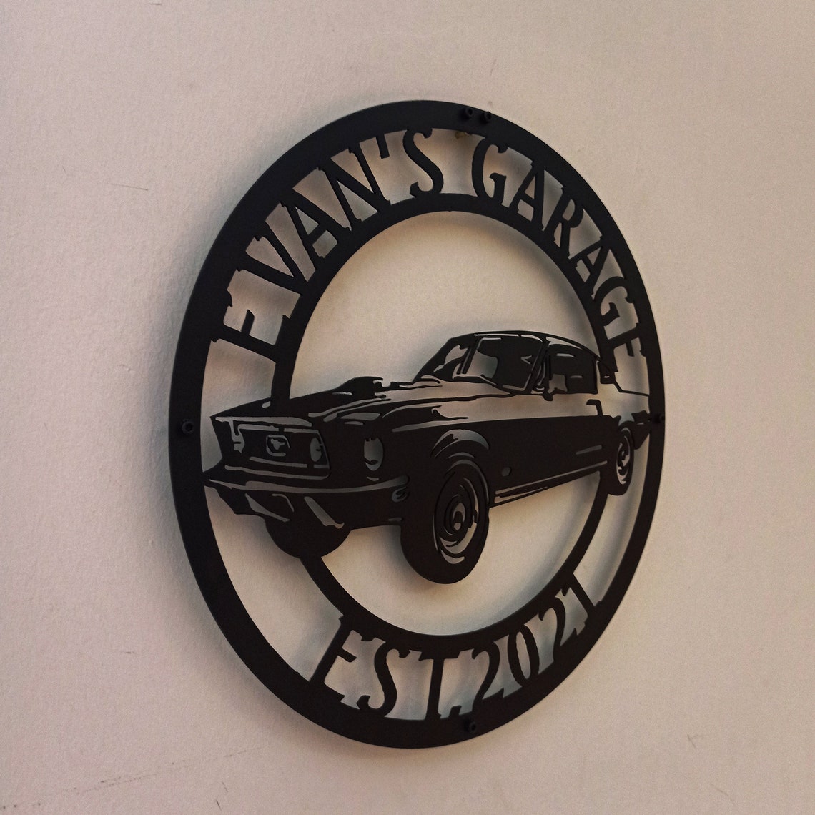 Ford Mustang Metal Sign 1967 Mustang Garage Sign Car Sign - Etsy