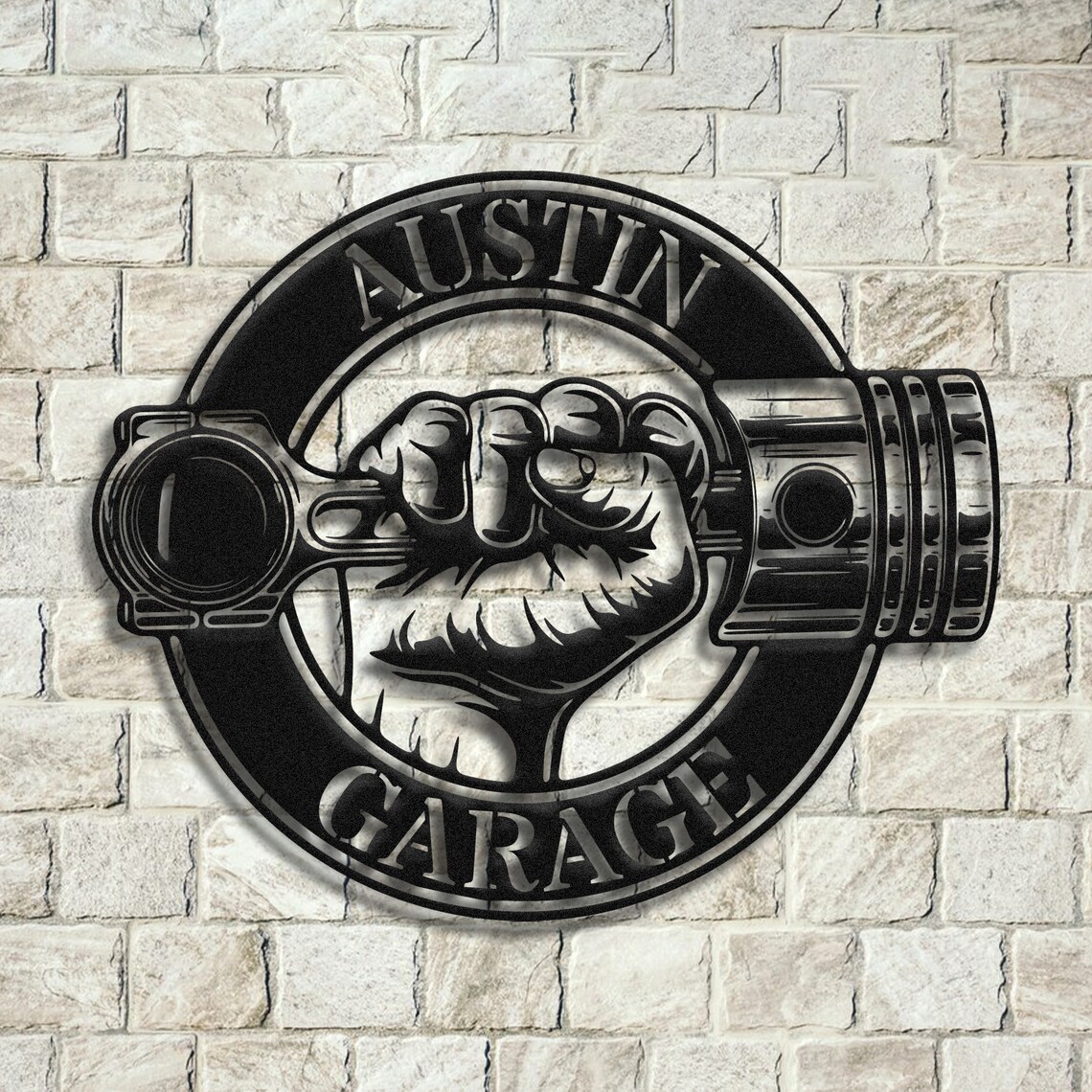 Auto Repair Mechanic Sign: Steel Garage Decor - Etsy