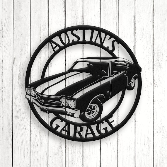 1970 Chevy Chevelle SS 454 Sign Chevelle Art Car Sign Chevrolet Classic Cars Vintage Cars Chevrolet Accessories Chevelle 1970 Etsy