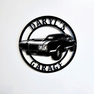 1970 Oldsmobile 442 Metal Garage Sign: Car Wall Art - Etsy