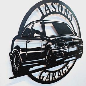 Bmw M3 E46 Metal Sign, M3 Sign, Bmw Garage, Bmw Wall Art, Bmw ...