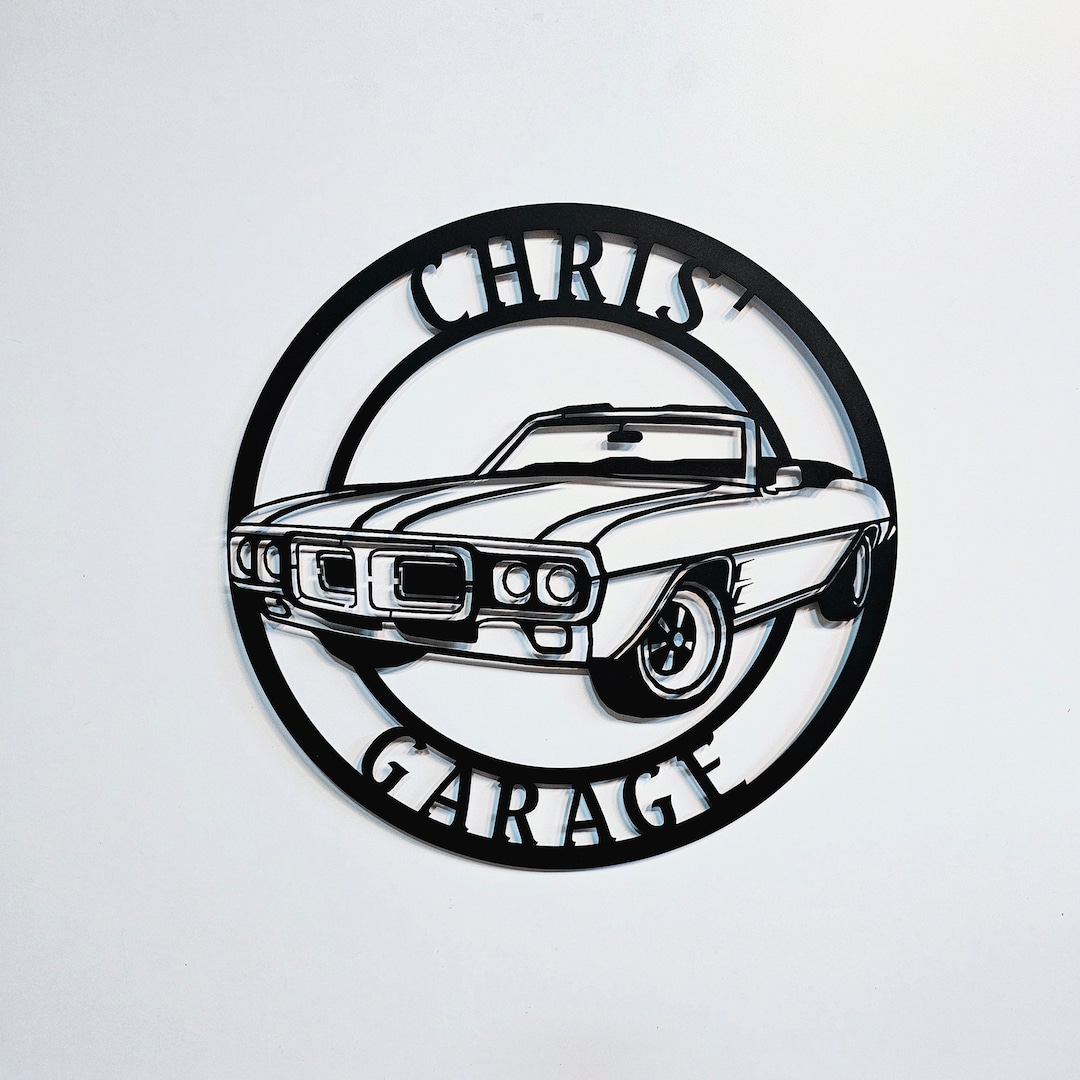 Pontiac Firebird 1967 Metal Sign, 1967 Firebird Sign, Firebird, Custom ...