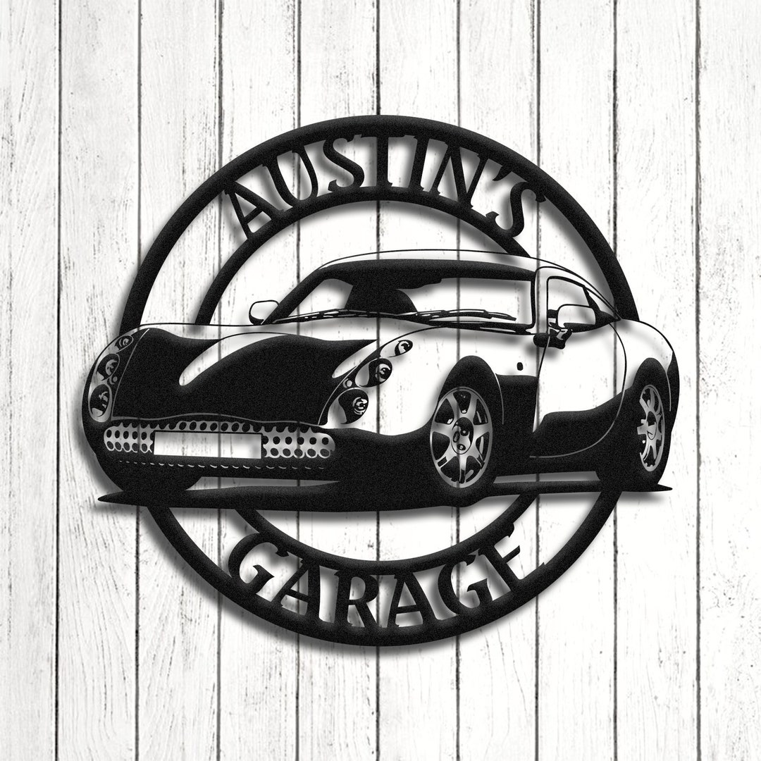TVR Tuscan Metal Sign, TVR Tuscan Sign, Garage Sign, TVR Tuscan ...