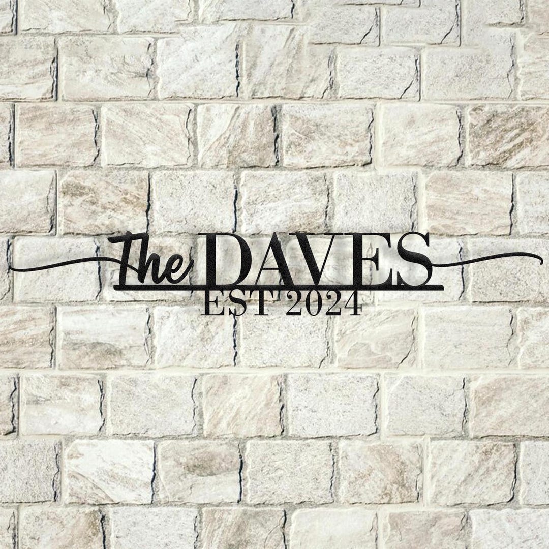 Custom Door Sign , Custom Family Sign , Personalized Monogram Metal ...