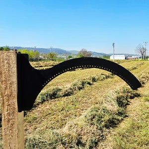 Round Hanging Sign Bracket: 12-38" Steel Sign Holder - Etsy