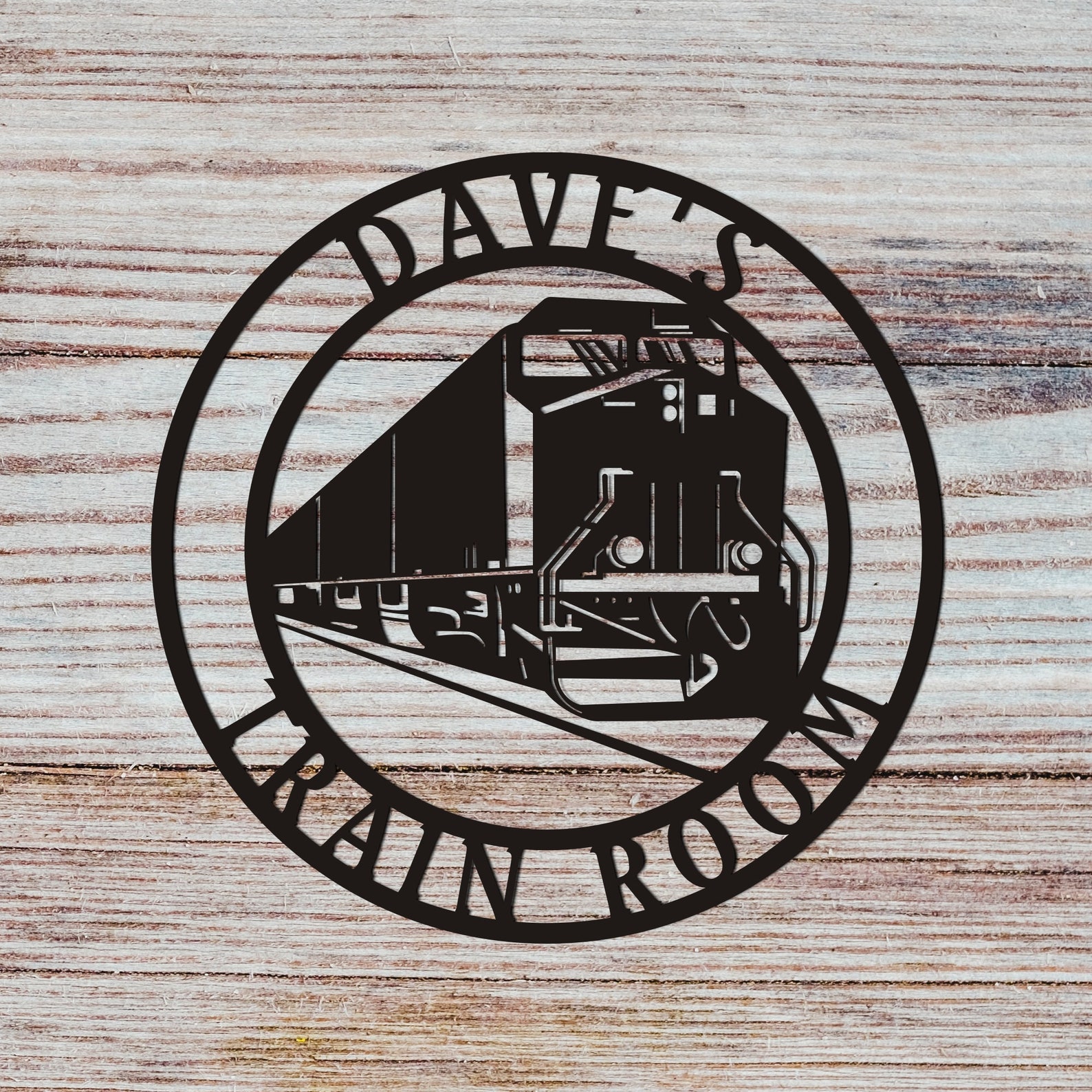 Railroad Signs Railway Sign Train Sign Train Room Train | Etsy