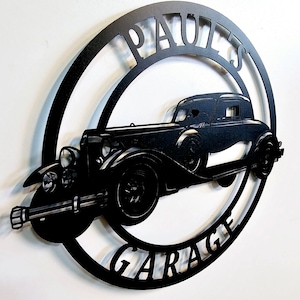 Personalized Packard Metal Sign: 1930s Classic Car Garage Plaque - Etsy