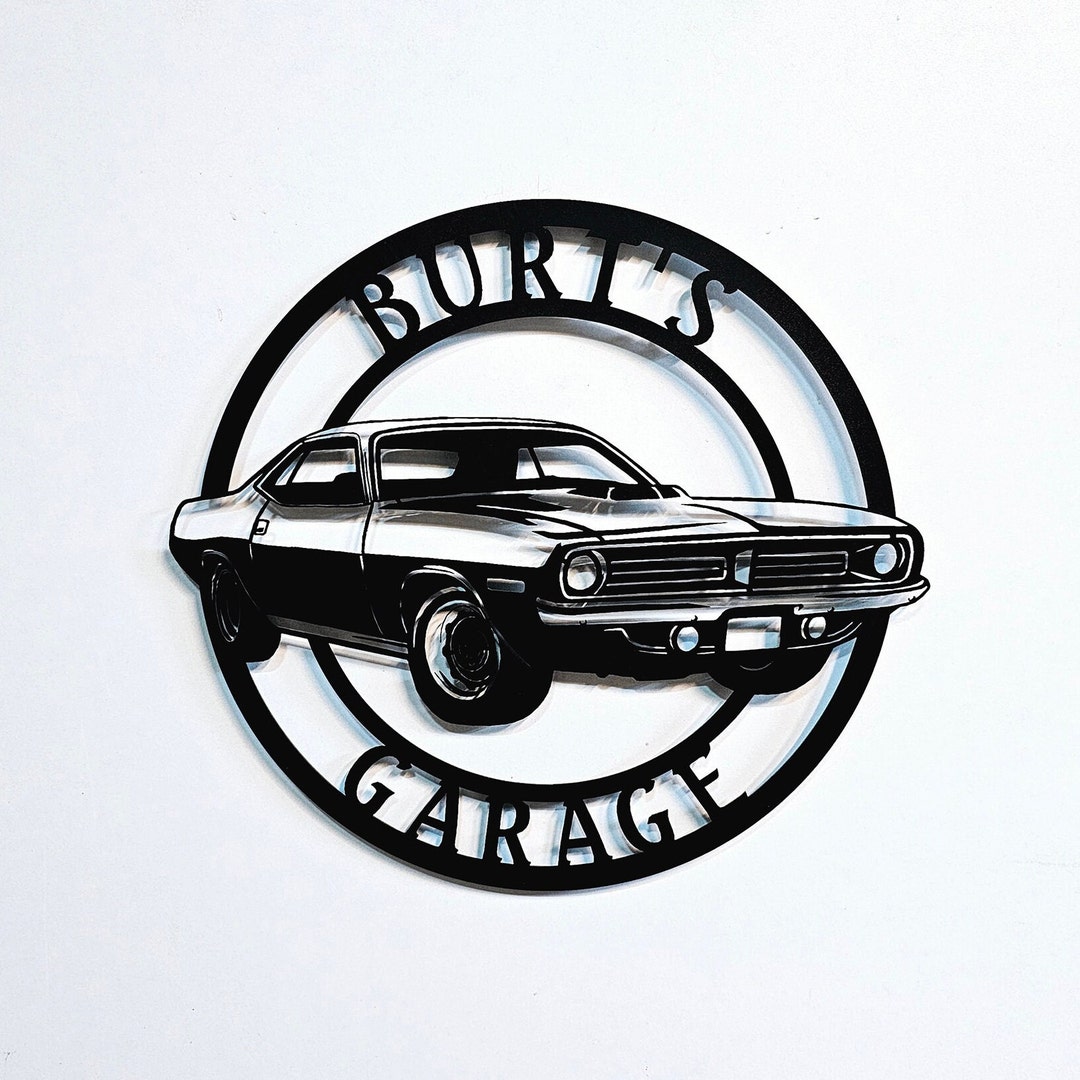 1970 Plymouth Hemi Cuda Metal Sign: Garage Wall Art - Etsy