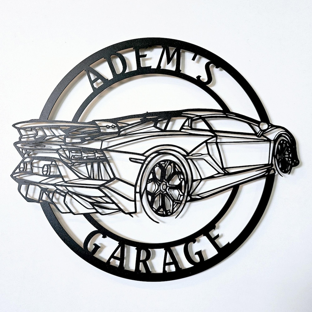 Aventador SVJ Metal Sign, Lamborghini Aventador Sign, Lamborghini ...