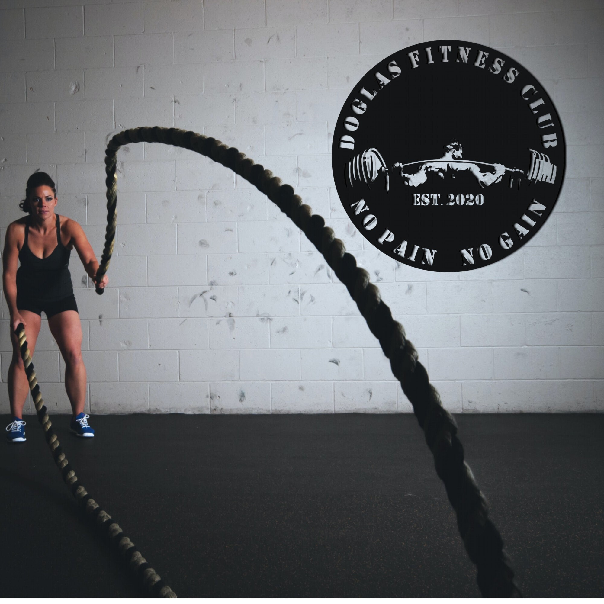 Custom Metal Gym Sign, Gym Sign, Personalized Home Gym Sign, Fitness ...