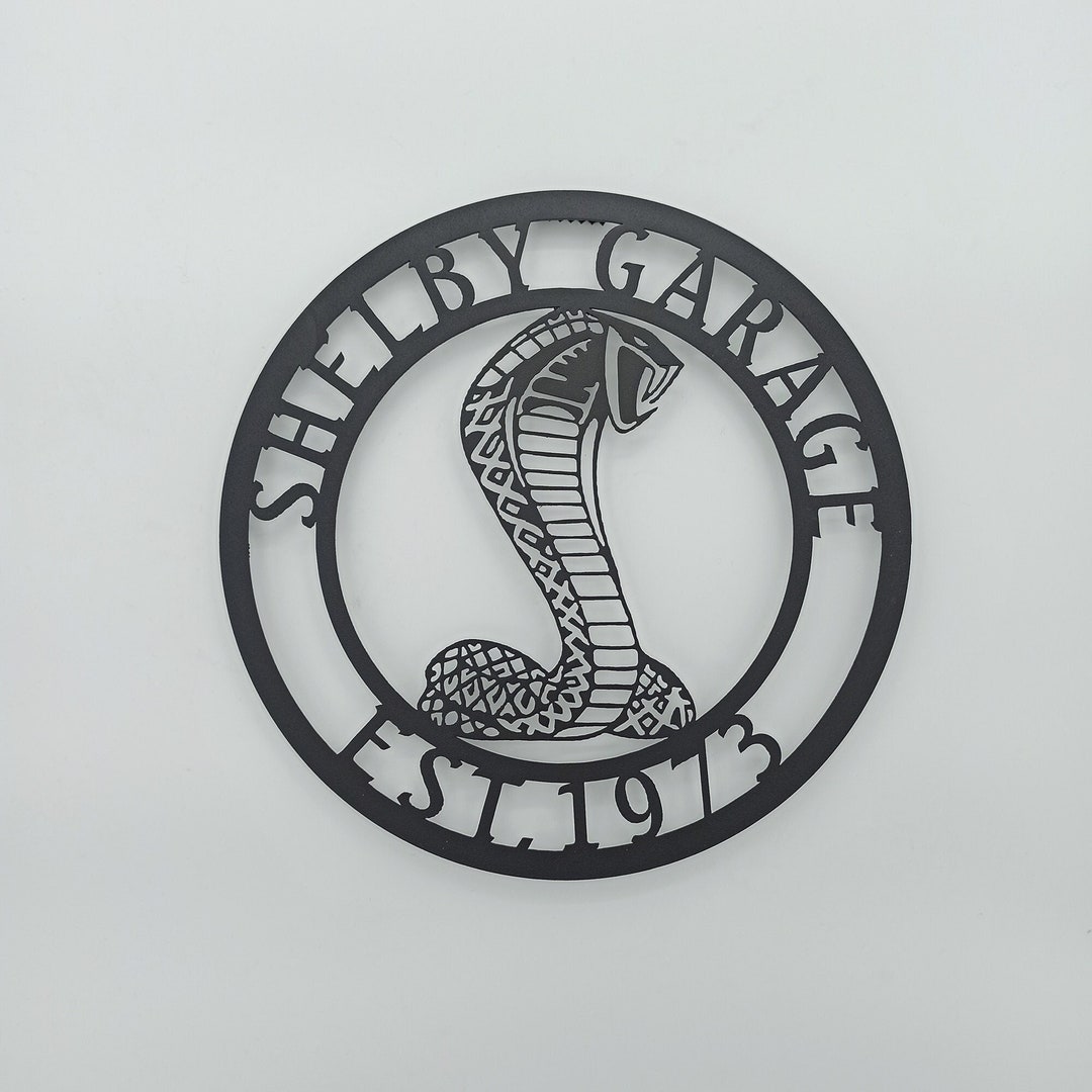 Shelby Metal Sign, Shelby Cobra, Shelby GT500, Ford Shelby, Ford ...