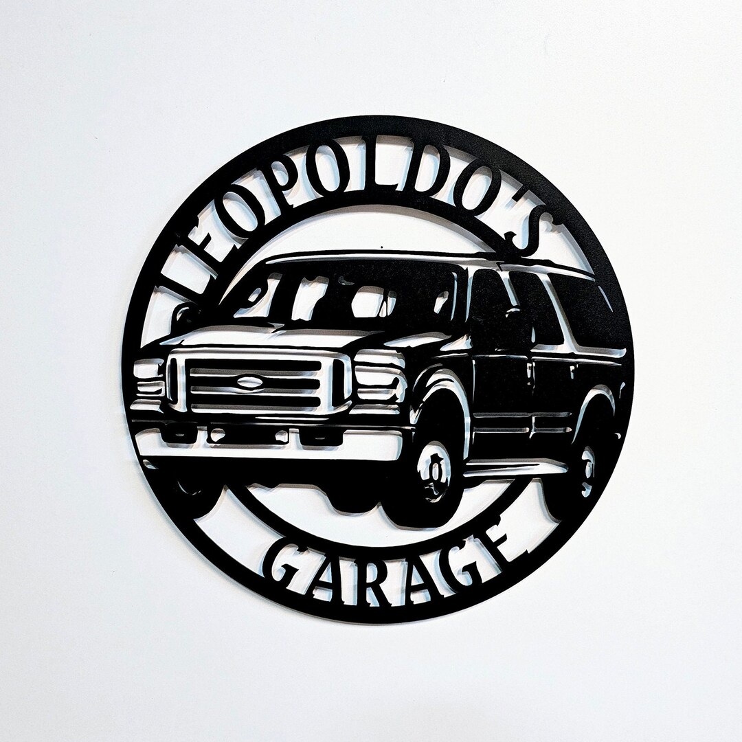 Ford Excursion 2005 Metal Sign: Garage Wall Art - Etsy