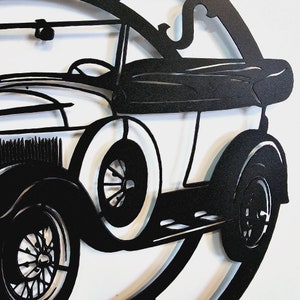 Ford Model A Metal Garage Sign: Vintage Car Decor - Etsy