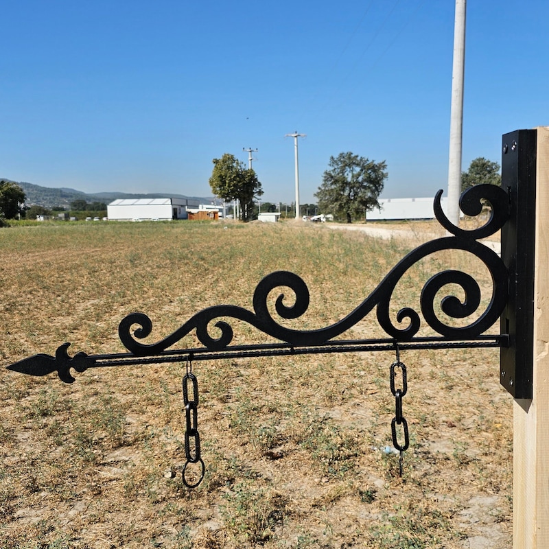 Wooden Stand Hanging Sign - Etsy