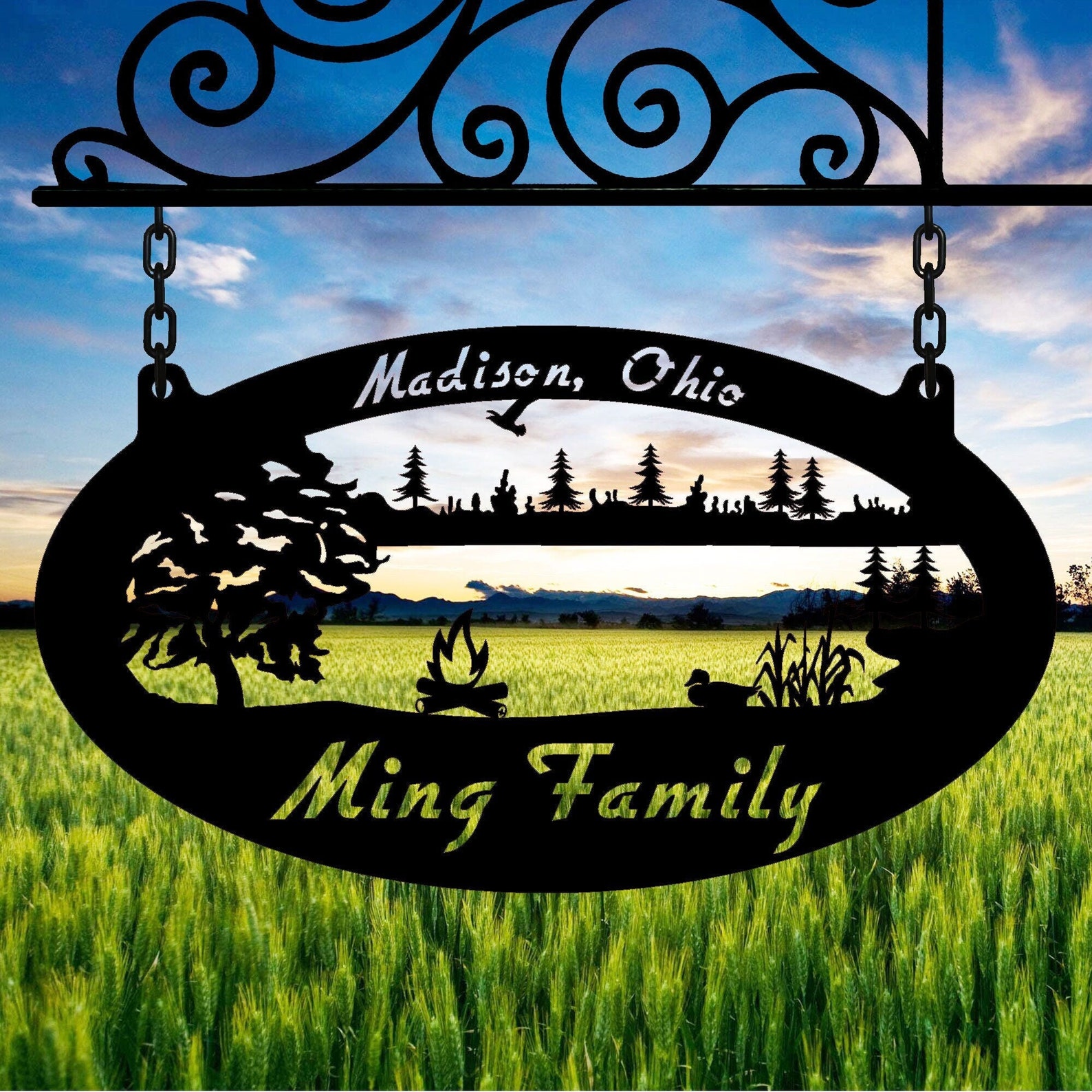 Metal Lake Sign Camping Lake Sign Lake Sign Customized - Etsy