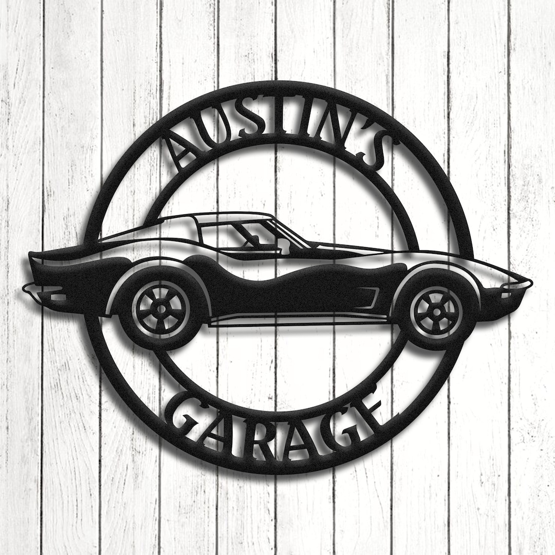 Corvette C3 Metal Sign, Chevrolet Sign, Chevy Sign, Chevrolet ...
