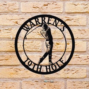 Personalized Golf Sign Personalized Golf Decor Golf Wall | Etsy