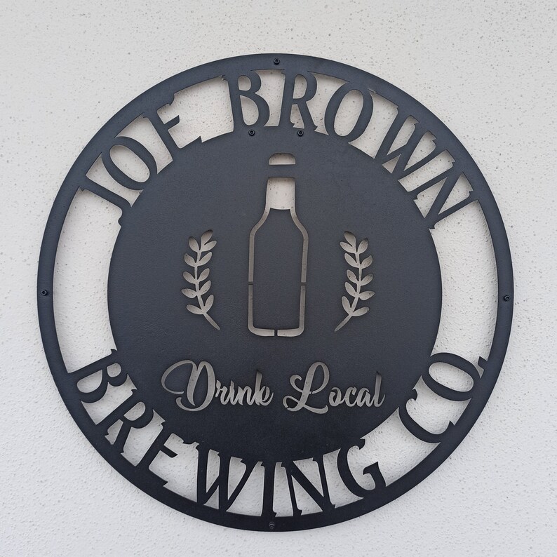 Brewery Sign Beer Sign Brewery Decor Brauerei Zeichen Pub - Etsy