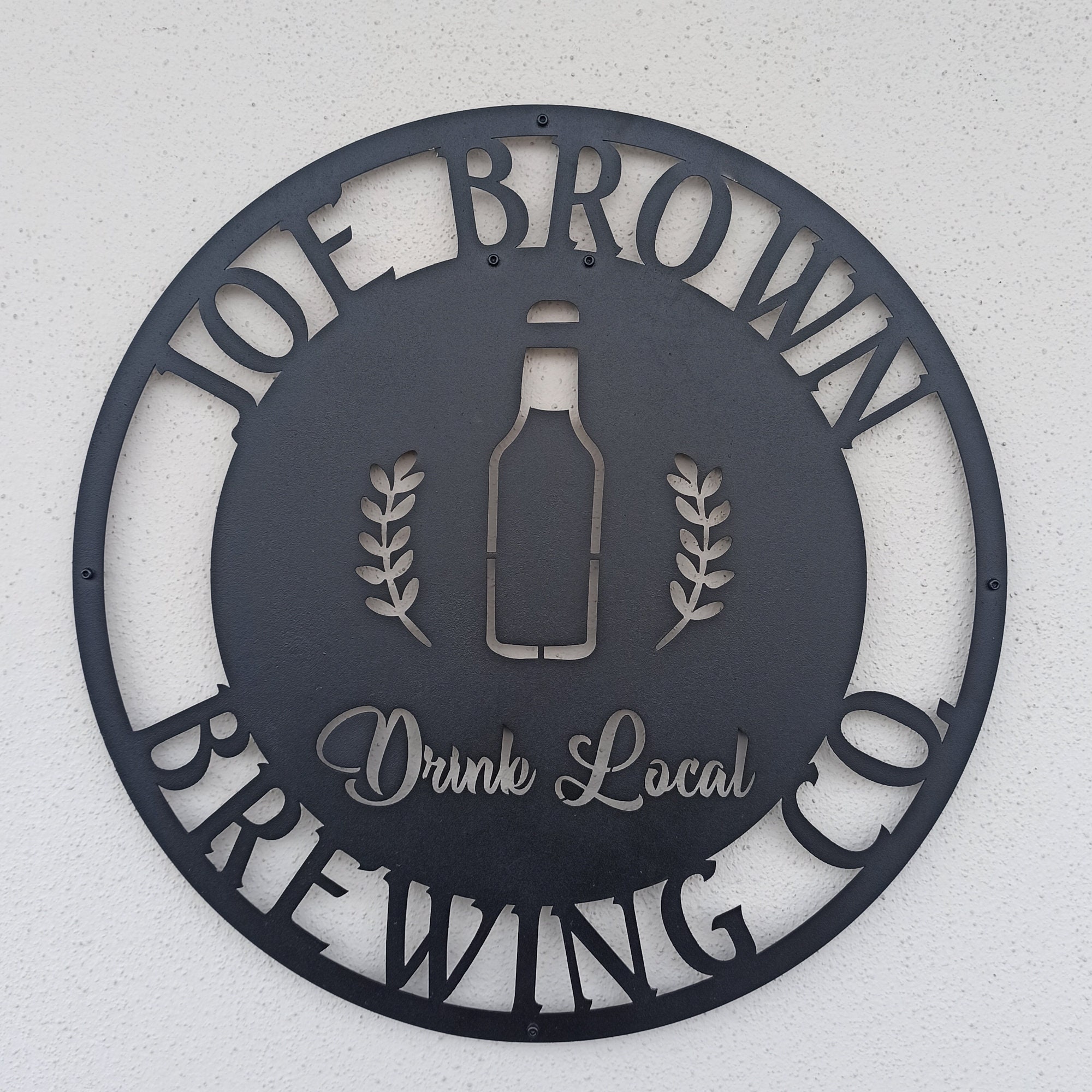 Brewery Sign Beer Sign Brewery Decor Brauerei Zeichen Pub | Etsy