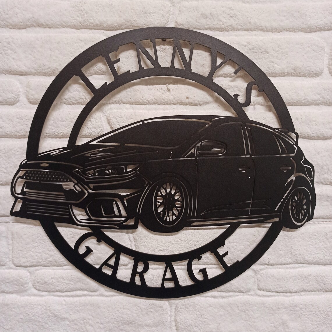 Focus RS Metal Sign Garage Sign Car Sign Ford Focus MK2 - Etsy