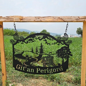 Personalized Cattle Farm Sign, Metal Sign Personalized, Metal Sign ...