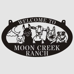 Personalized Farm Sign - Etsy