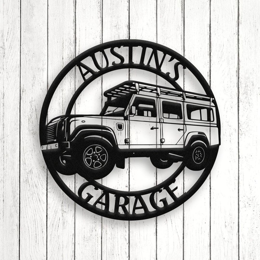 Personalized 1989 Land Rover Defender Metal Sign Land Rover - Etsy