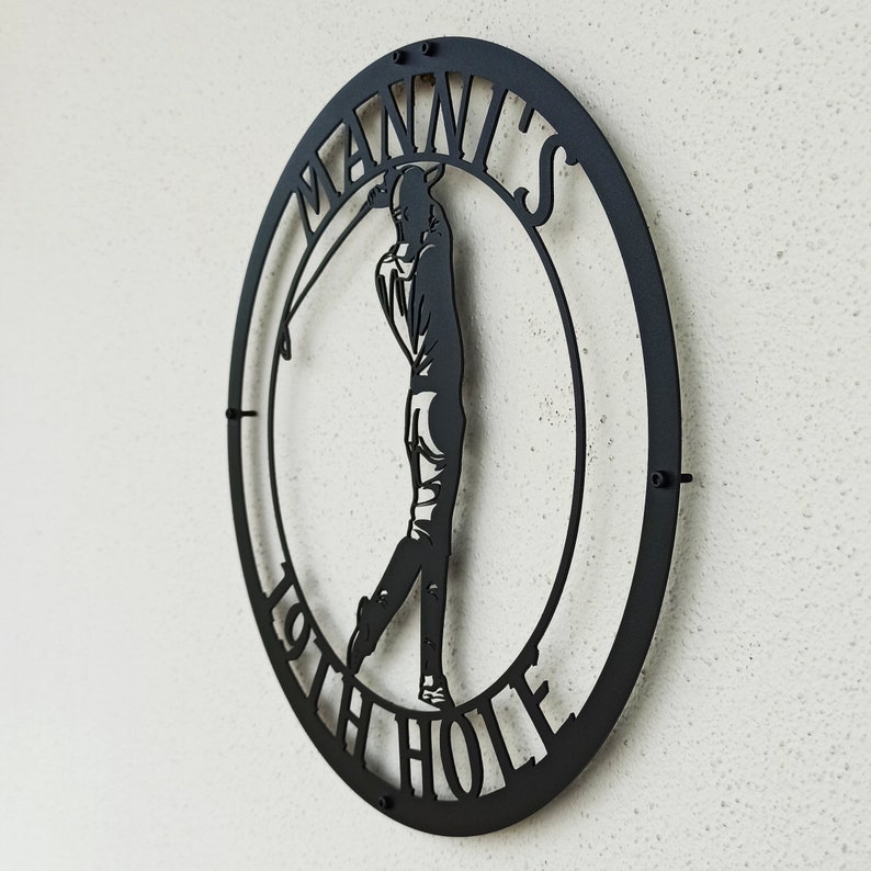 Personalized Golf Sign Personalized Golf Decor Golf Wall | Etsy