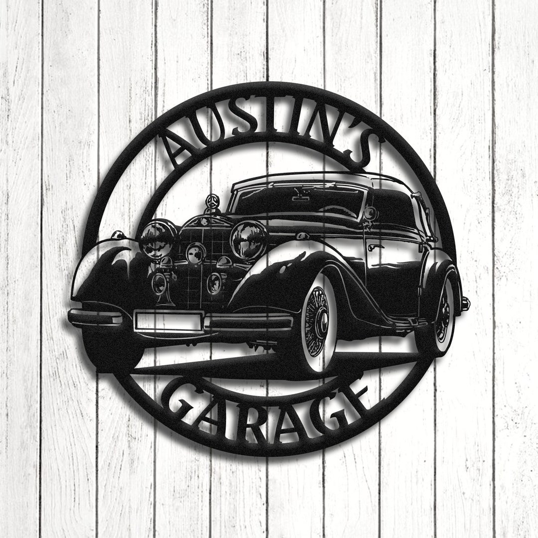 Mercedes-benz 540K Metal Sign, Mercedes Metal Sign, Mercedes Sign ...