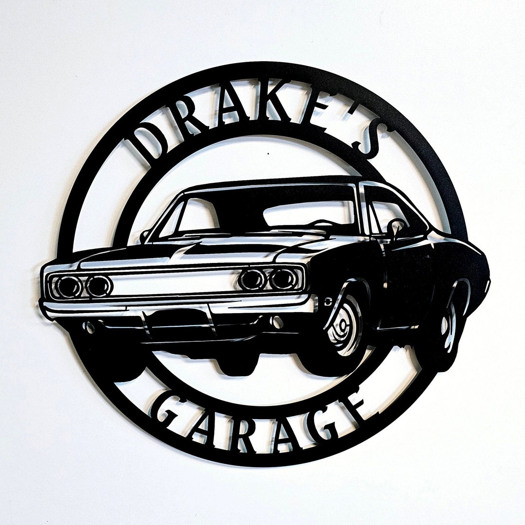 1969 Dodge Charger 500 Metal Sign, Dodge Sign, Dodge Hemi Charger 500 ...