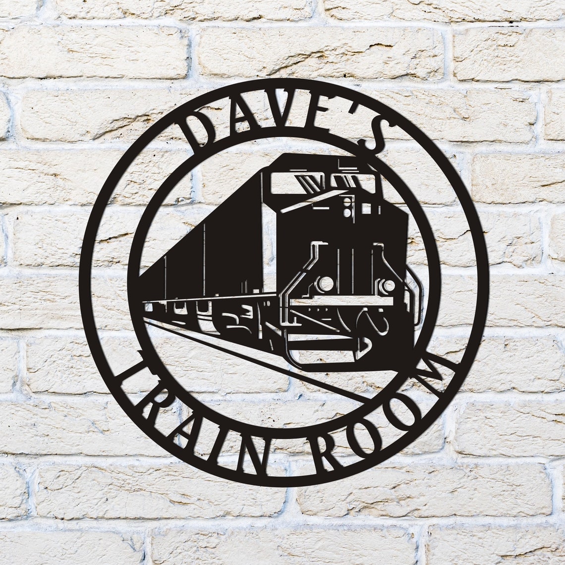 Railroad Signs Railway Sign Train Sign Train Room Train | Etsy