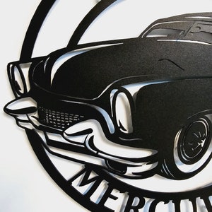 1950 Mercury Hardtop Metal Sign, Mercury Sign, Mercury Sign, Mercury ...