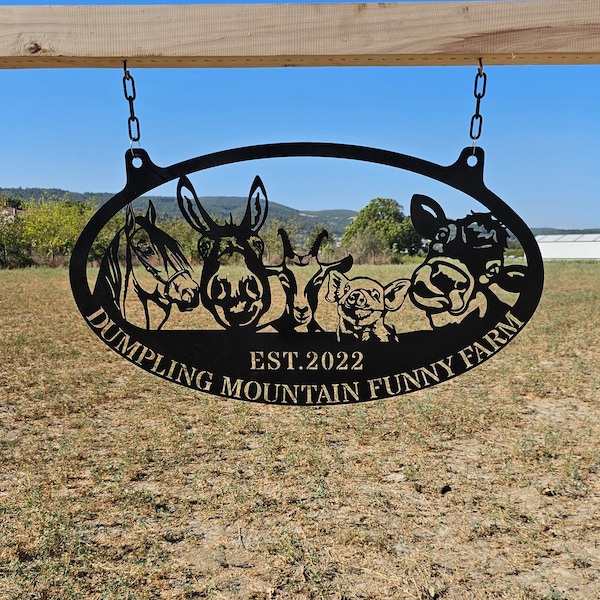 Personalized Barn Signs - Etsy