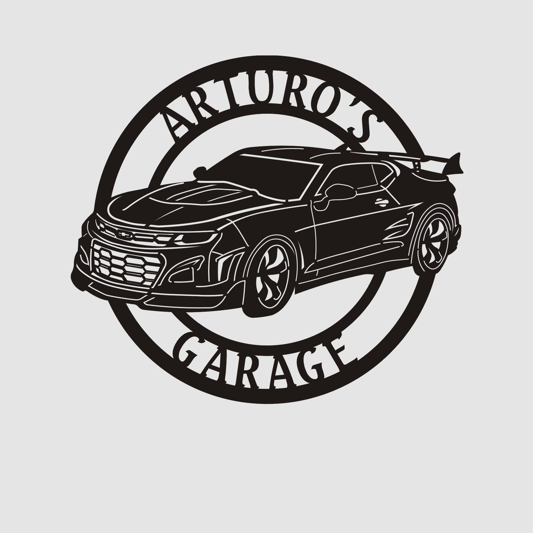 Camaro ZL1 2014 Metal Sign, Chevrolet Sign, Garage Sign, Camaro SS ...