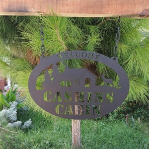 Outdoor Monogram Sign, Acres Sign, Farm Sign, Metal Sign, Metal Sign ...