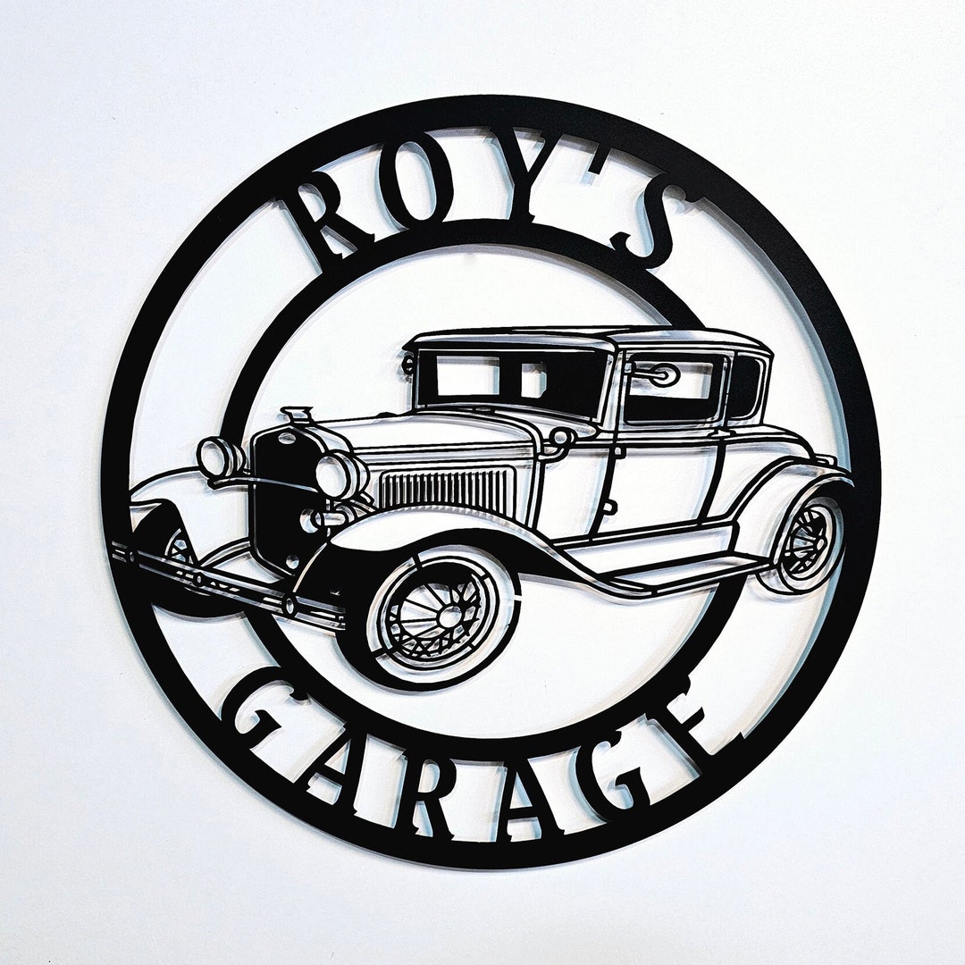 Ford Model A Tudor Metal Sign, Garage Sign, Ford Model A, Ford Garage ...