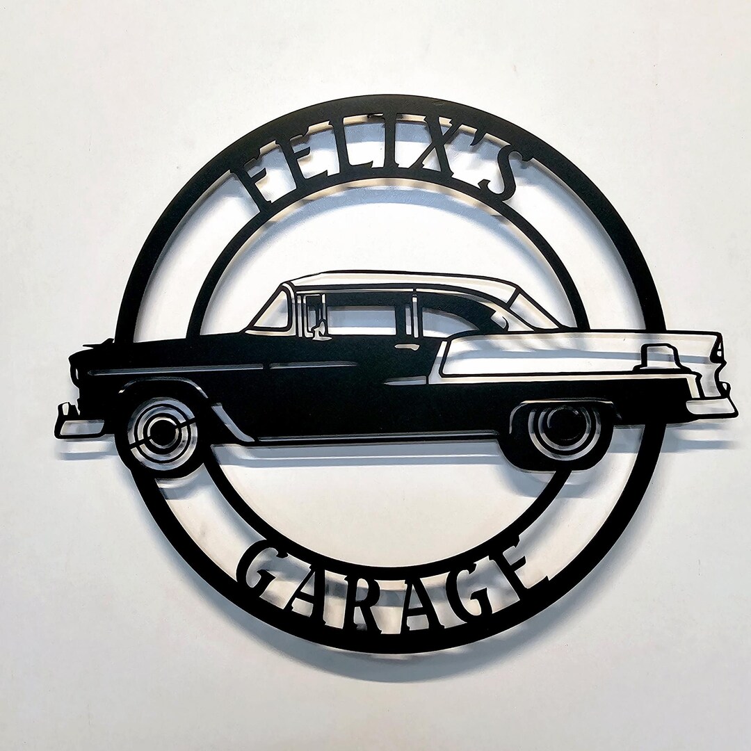 Chevrolet Bel Air 1955, 1955 Bel Air, Car Sign, Chevrolet Classic Cars ...