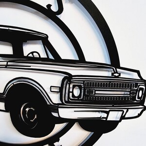 1969 Chevrolet C10 Metal Sign, Chevrolet Sign, Garage Sign, Chevy C10 ...
