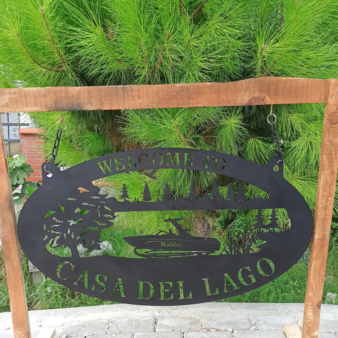 Metal Lake Sign Camping Lake Sign Lake Sign Customized - Etsy