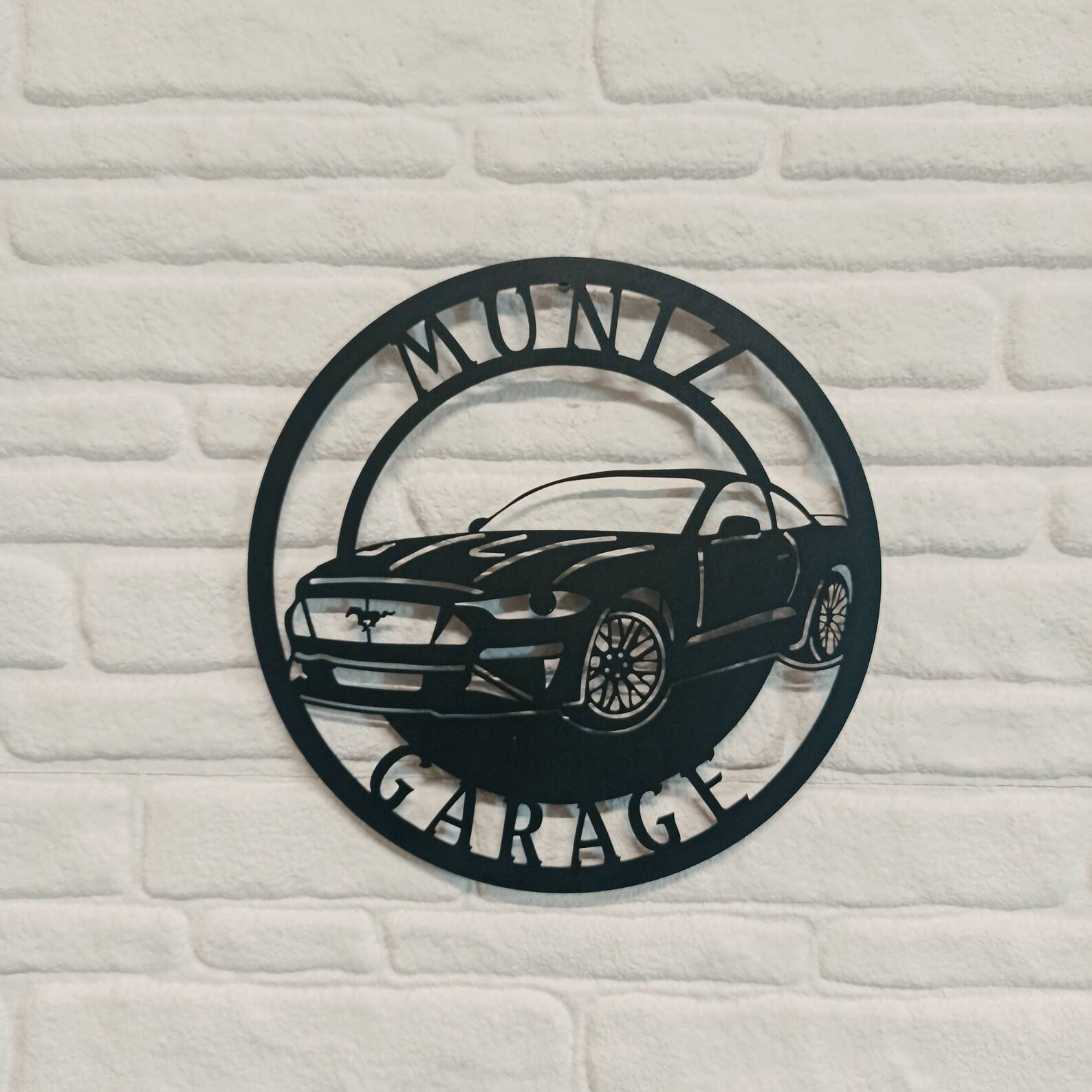 Ford Mustang Metal Sign Garage Sign Car Sign - Etsy