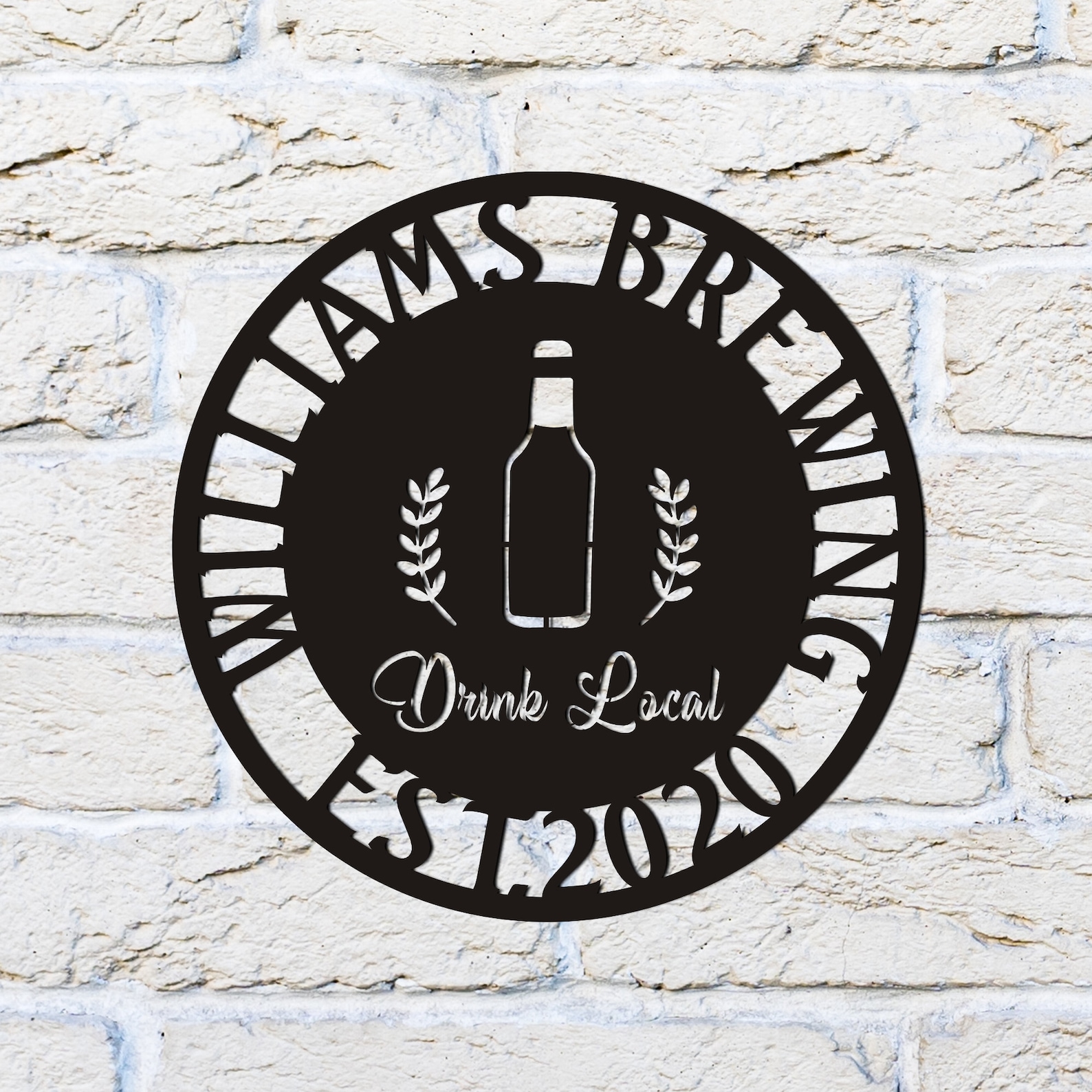 Brewery Sign Beer Sign Brewery Decor Brauerei Zeichen Pub | Etsy