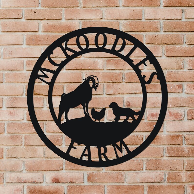 Boer Goat Farm Sign Chicken and Goat Farm Signs Goat Farm - Etsy