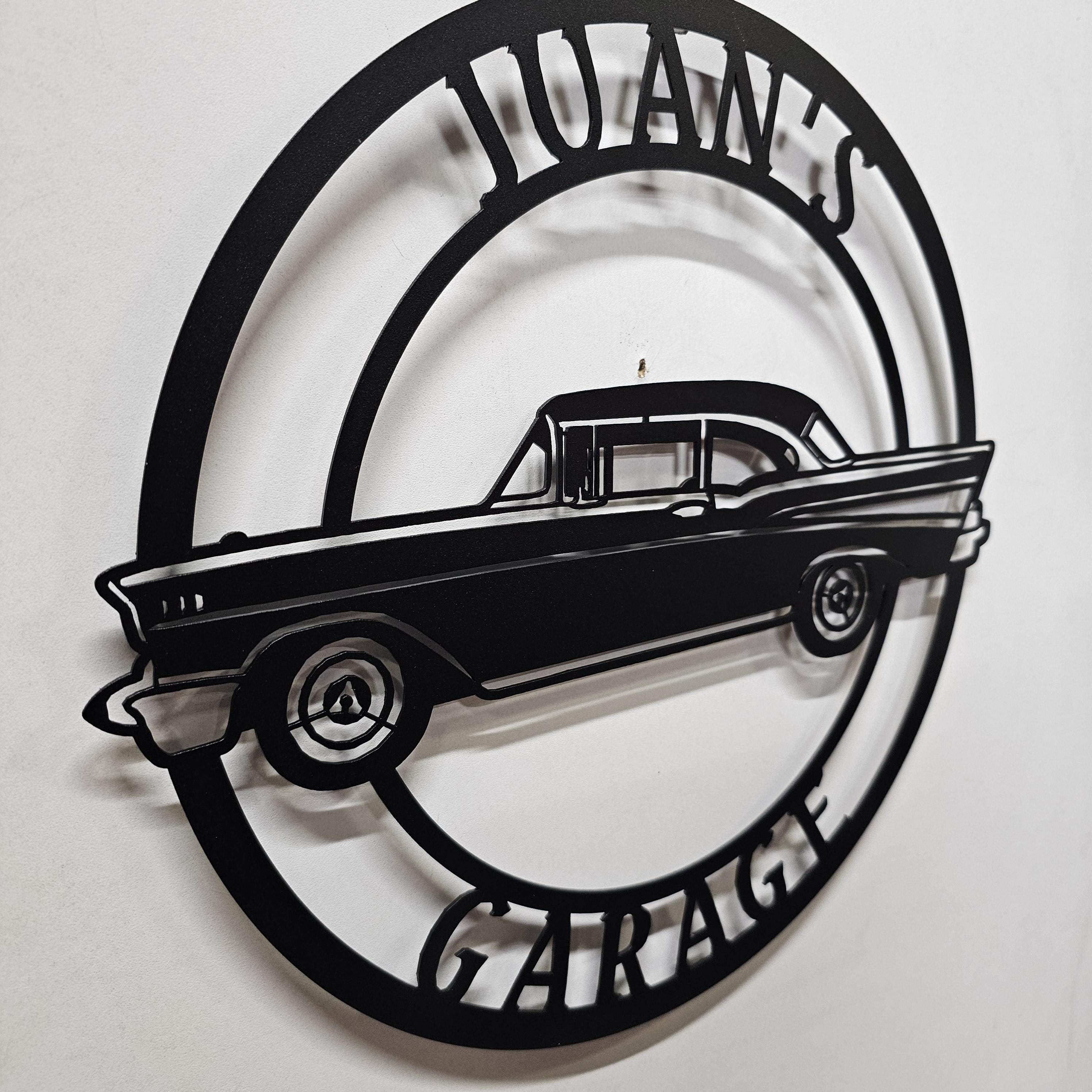 1957 Bel Air Sign: Classic Car, Garage Wall Decor - Etsy